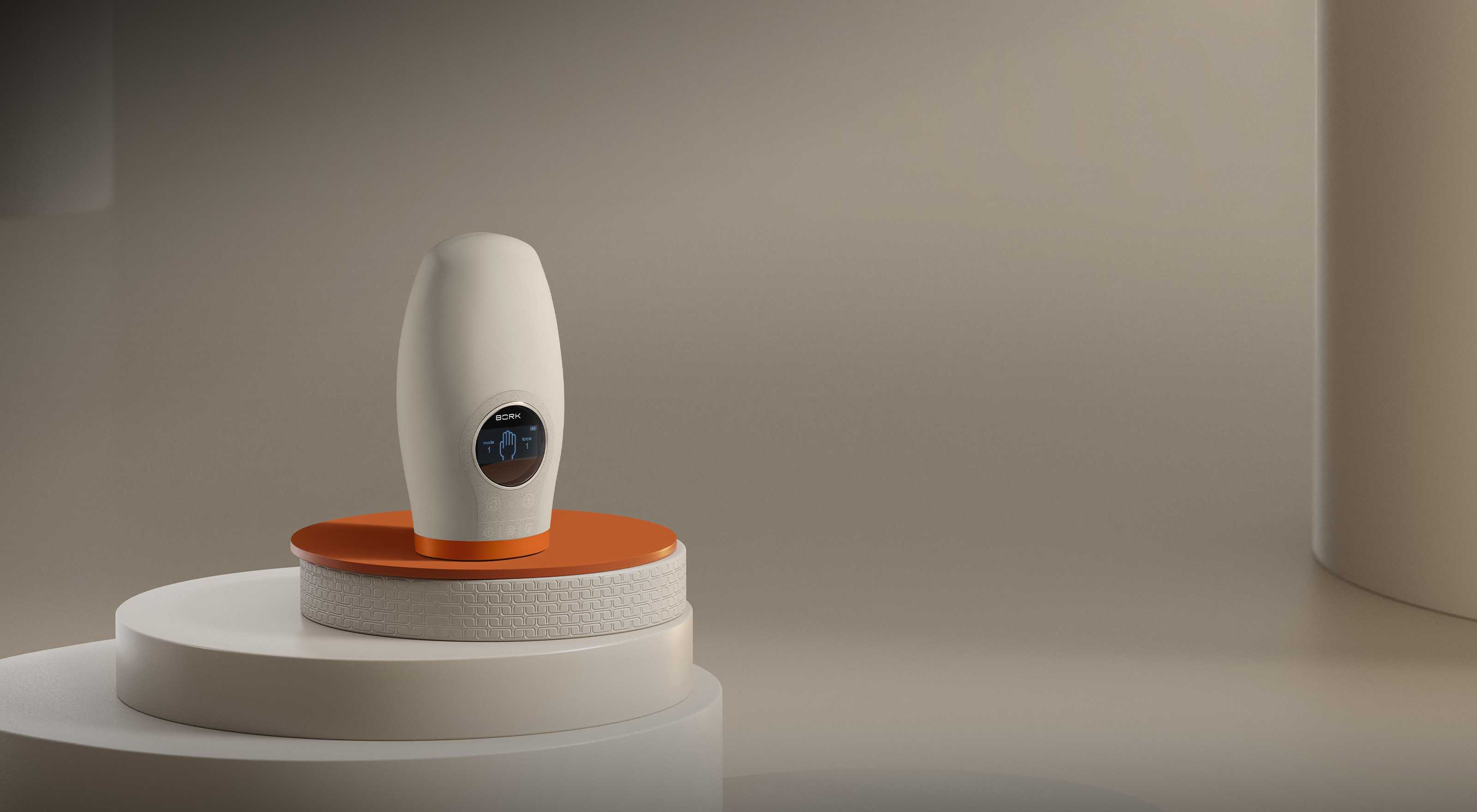 Buy Hand massager BORK D604 ch in Dubai, UAE - BORK - Official Online Boutique