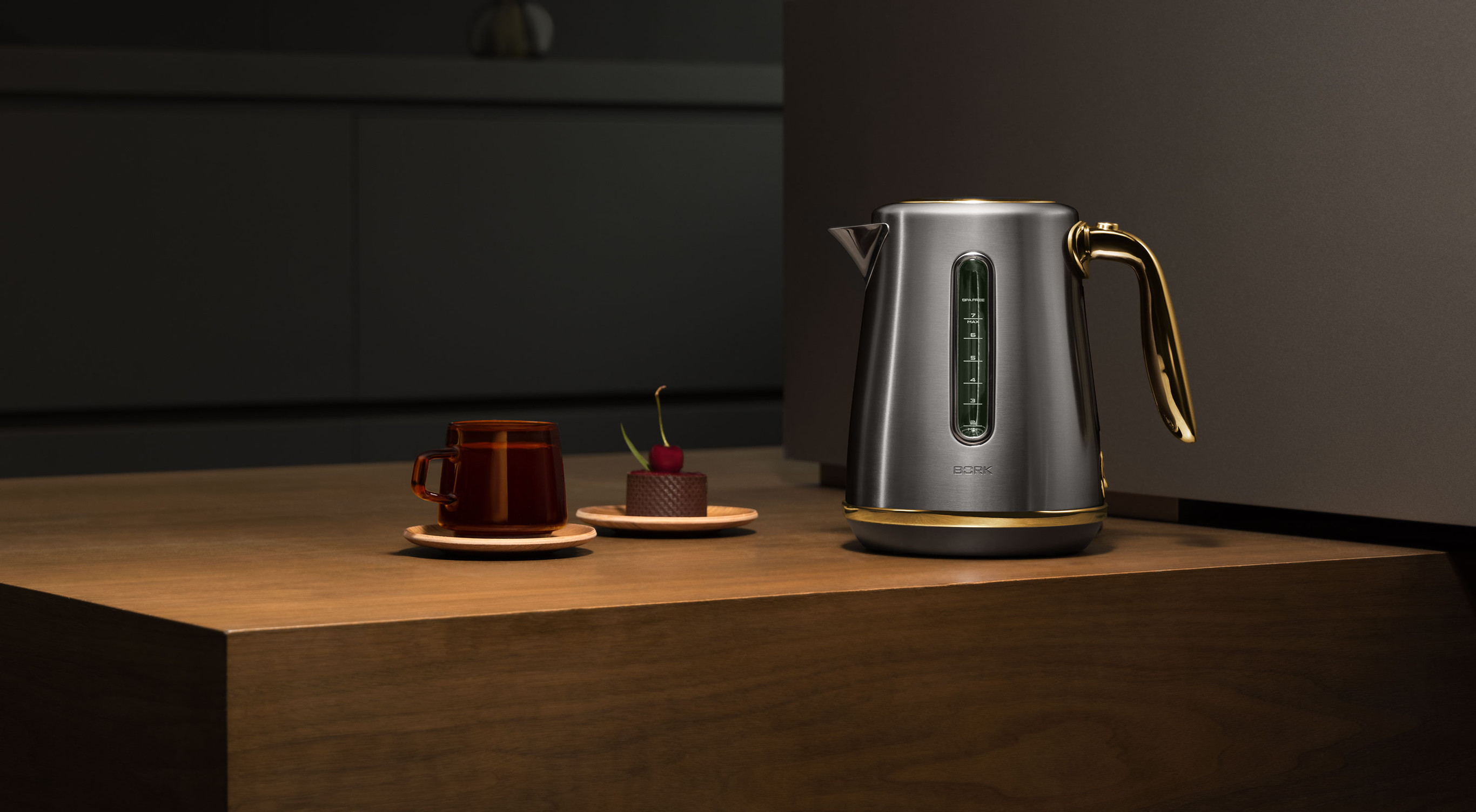 Buy Kettle K703 Gold BORK in Dubai, UAE - BORK - Official Online Boutique